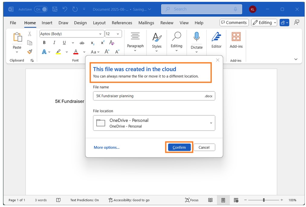 Auto-Save Your Documents with the Latest Microsoft Word Update
